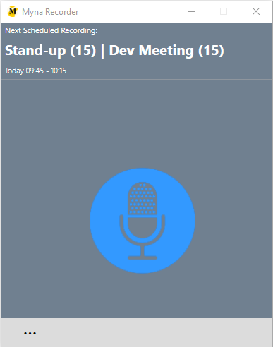 Setting up the Myna Recording App – Myna