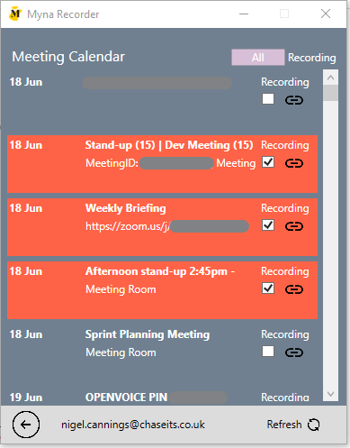 Setting up the Myna Recording App – Myna