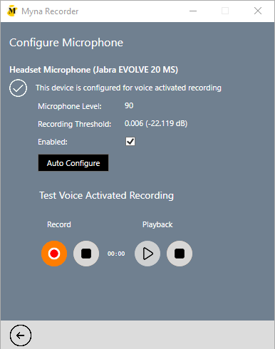 Setting up the Myna Recording App – Myna